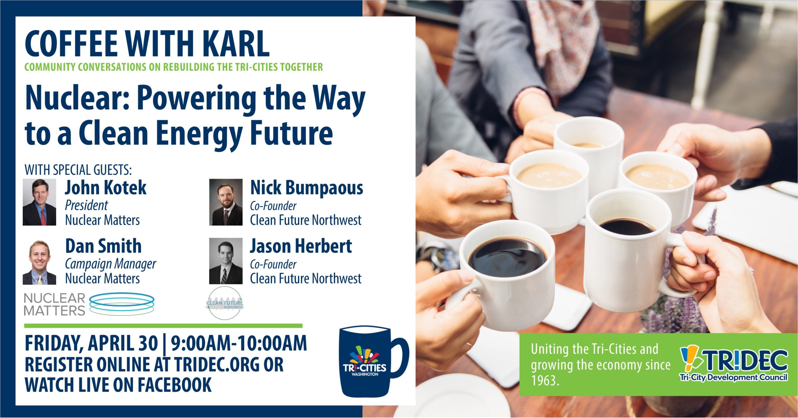 Coffee with Karl | Nuclear: Powering the Way to a Clean Energy Future