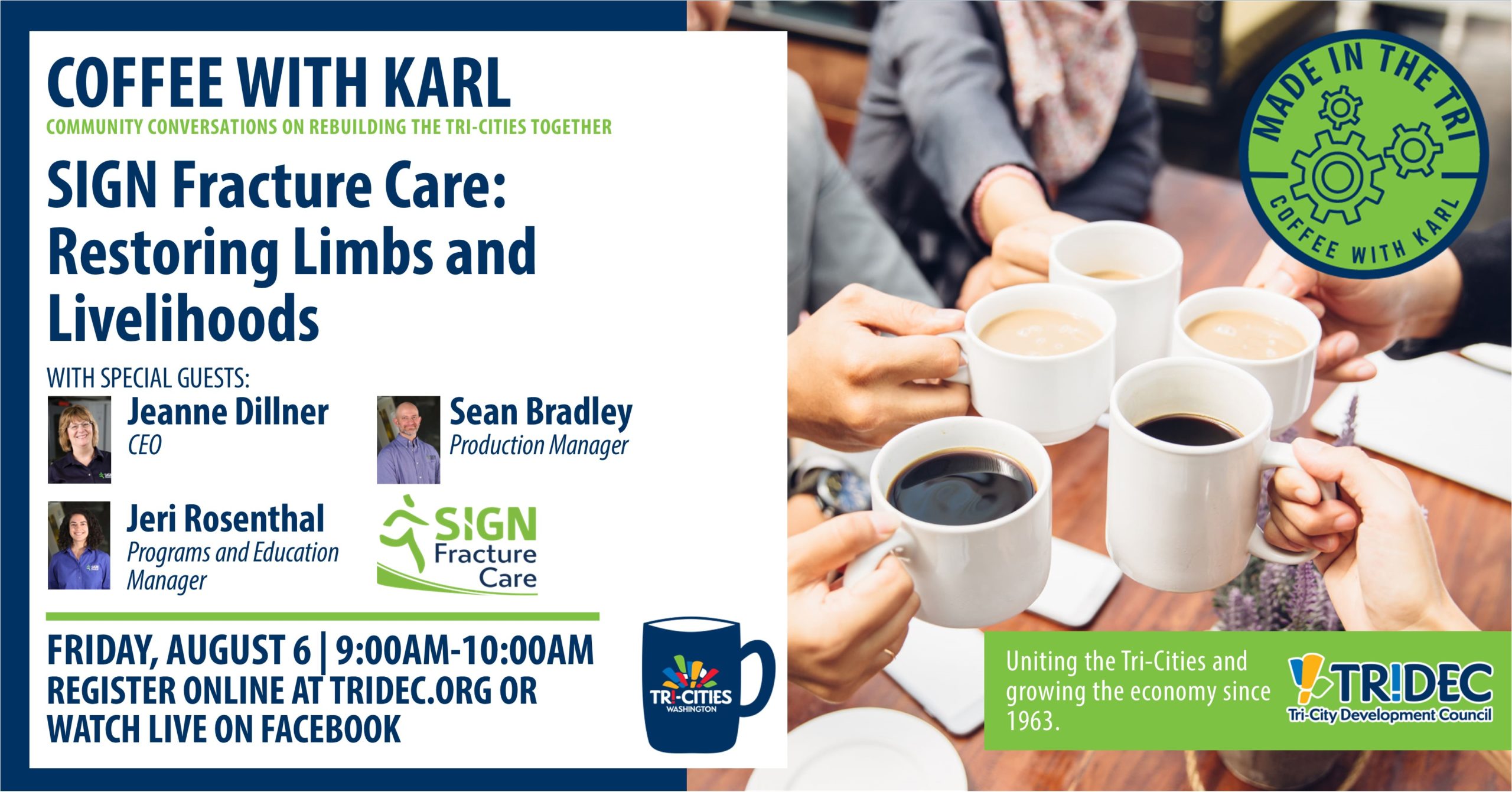 Coffee with Karl | SIGN Fracture Care: Restoring Limbs and Livelihoods