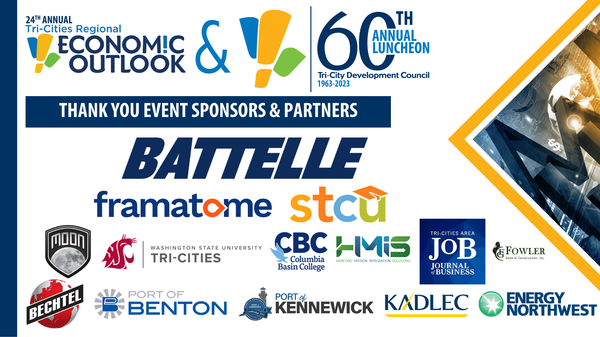 24th Annual Economic Outlook and 60th Annual Meeting Luncheon - TRIDEC